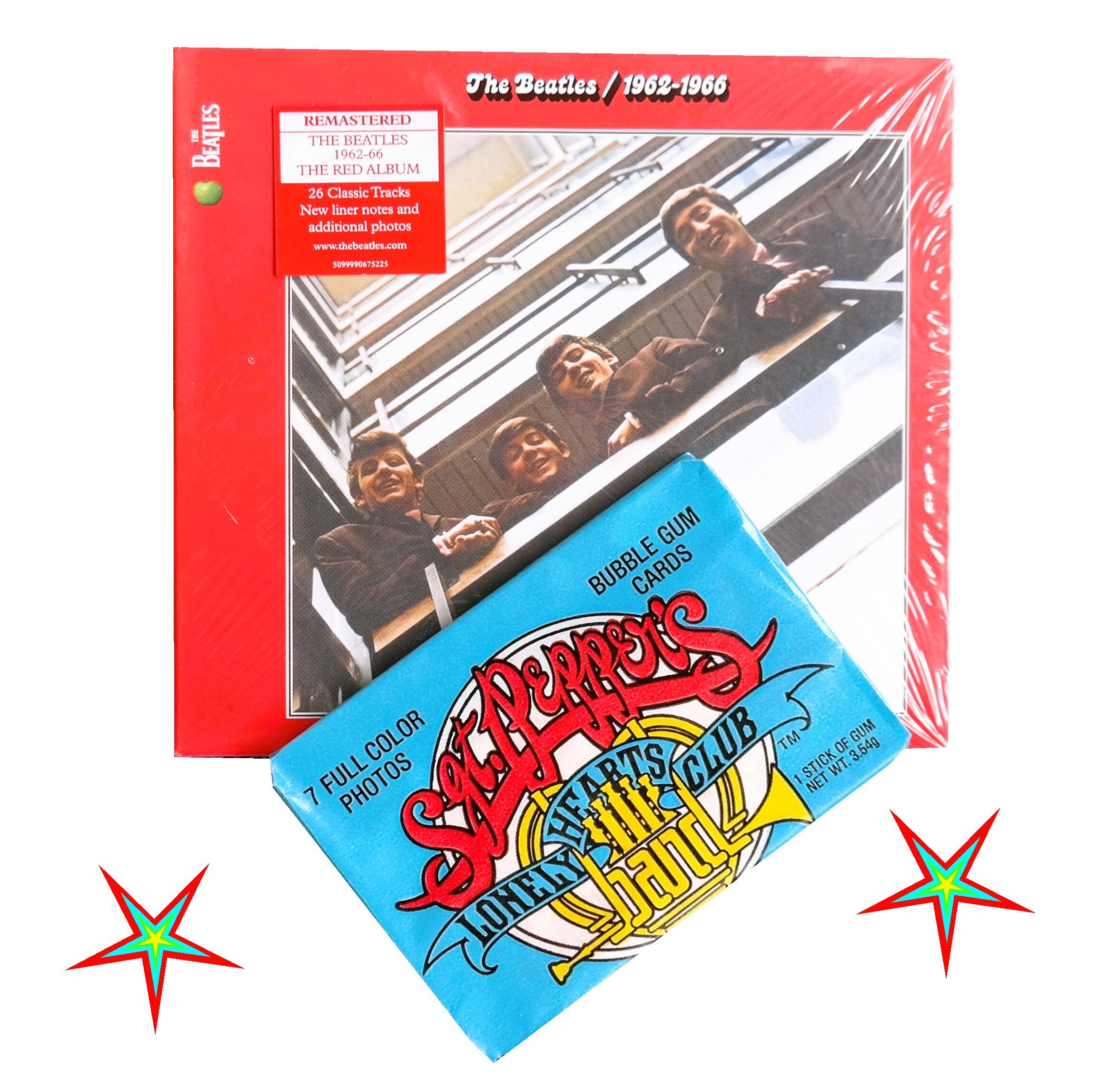 2009 the Beatles 1962-1966 the Red Album Digitally Remastered Cd Vintage 1978 the Beatles Sgt ...