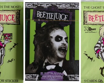 Beetlejuice Vintage Cards - Etsy