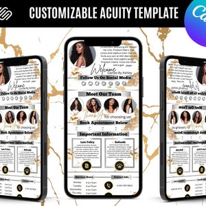 DIY Acuity Site, Acuity Scheduling Template, Booking Site Template ...