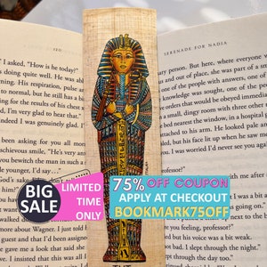 Egyptian Papyrus Bookmarks - TUT Bookmark • King Tutankhamun: Life ...