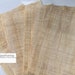Handmade Egyptian Papyrus Paper Sheets • Scrapbooking, Art Projects - Etsy