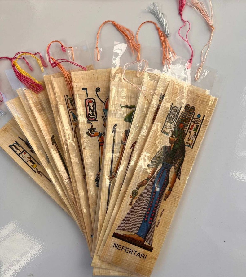 Khnum Bookmark: Ancient Egyptian God Papyrus Bookmark - Etsy