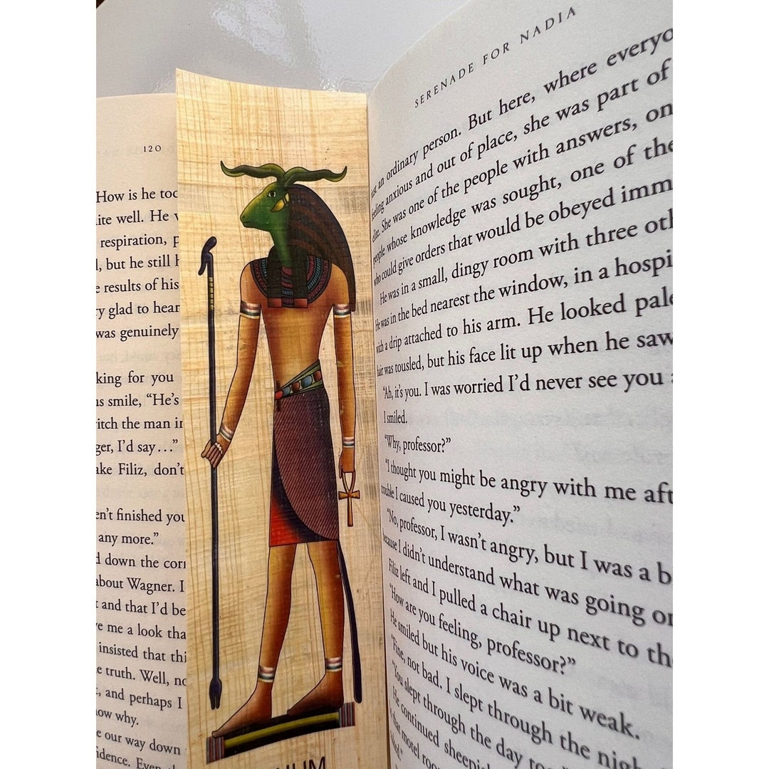 Bookmark for Kids KHNUM Ancient Egyptian God of Fertility Khnemu ...