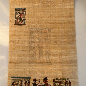 Papyrus Scrapbooking Notebook for Kids & Adults - Ancient Egyptian ...