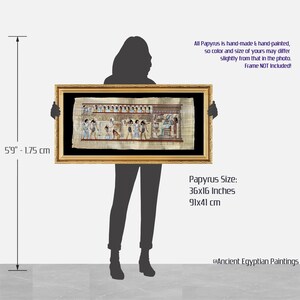 Book of the Dead Last Judgement of Hunefer, Extra Large Egyptian Wall ...