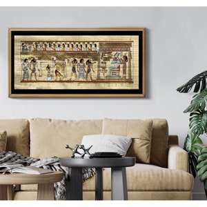 Book of the Dead Last Judgement of Hunefer, Extra Large Egyptian Wall ...