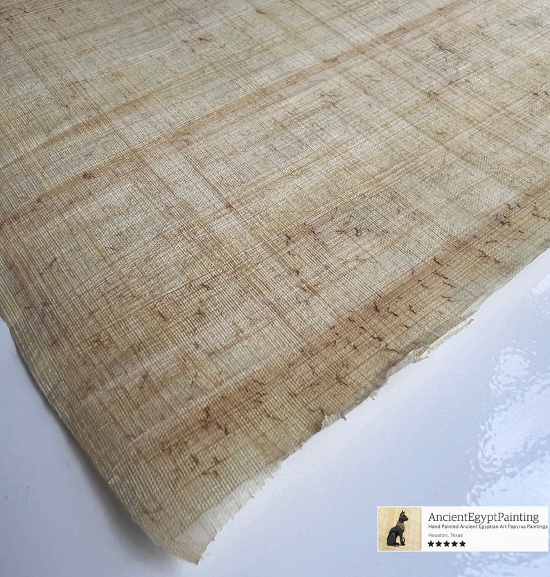Egyptian Blank Papyrus Handmade Paper Sheets Set of 5-10-20 - Etsy