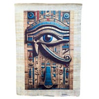 Eye of Rah and Horus Paper Machè Painting - Etsy