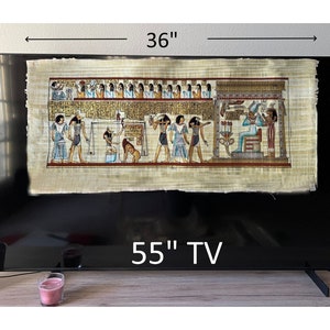 Book of the Dead Last Judgement of Hunefer, Extra Large Egyptian Wall ...