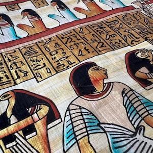 Book of the Dead Last Judgement of Hunefer, Extra Large Egyptian Wall ...