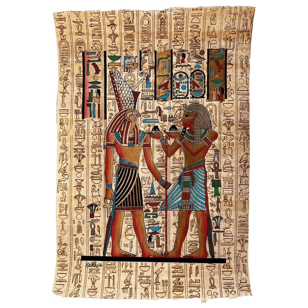 Thutmose III Offering to God Horus - Temple of Queen Hatshepsut ...