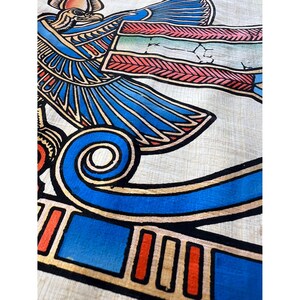 Ancient Symbolism in Eye of Ra Papyrus Art, Mystical Illumination ...