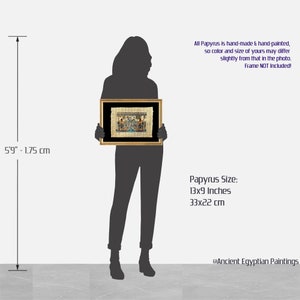 Nebamun Hunting and Fishing in Boat With Hatshepsut and Daughter on ...