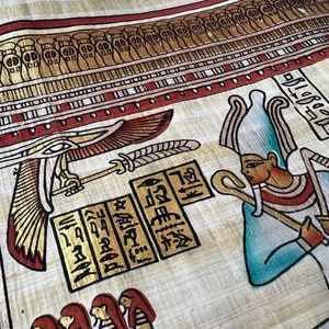 Book of the Dead Last Judgement of Hunefer, Extra Large Egyptian Wall ...