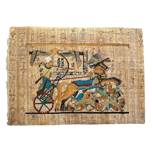 Ramses II War Chariot, Battle of Kadesh, Hittites Vs Egyptians, Vintage ...