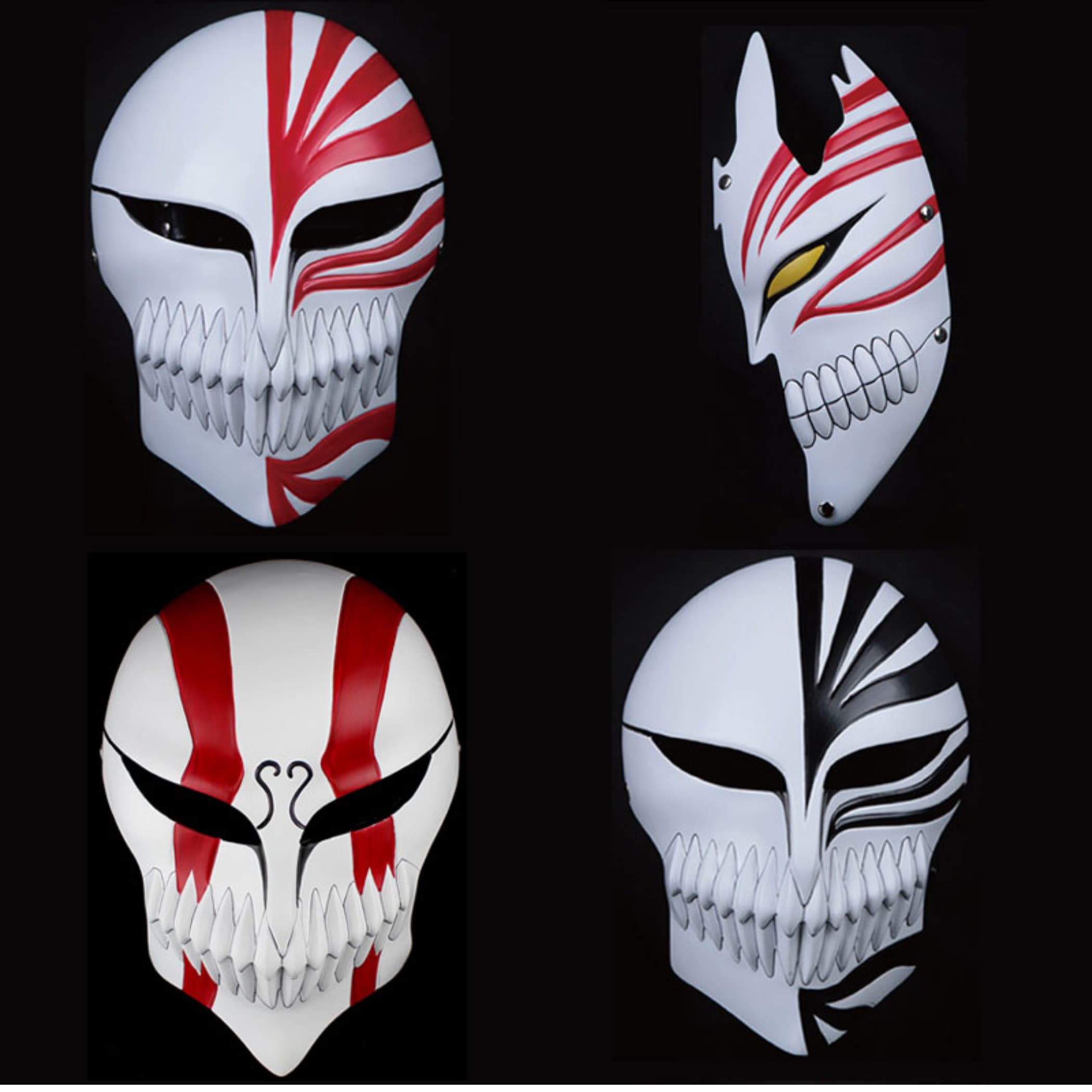 Hollow Ichigo Mask Evolution