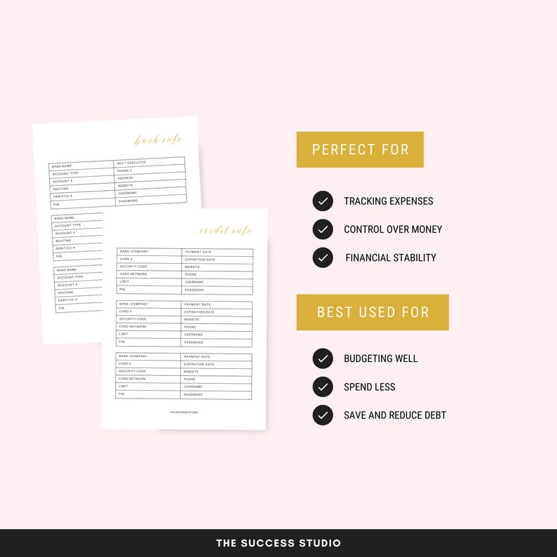 Printable Budget Planner, Finance Planner, Paycheck Budget, Budget ...