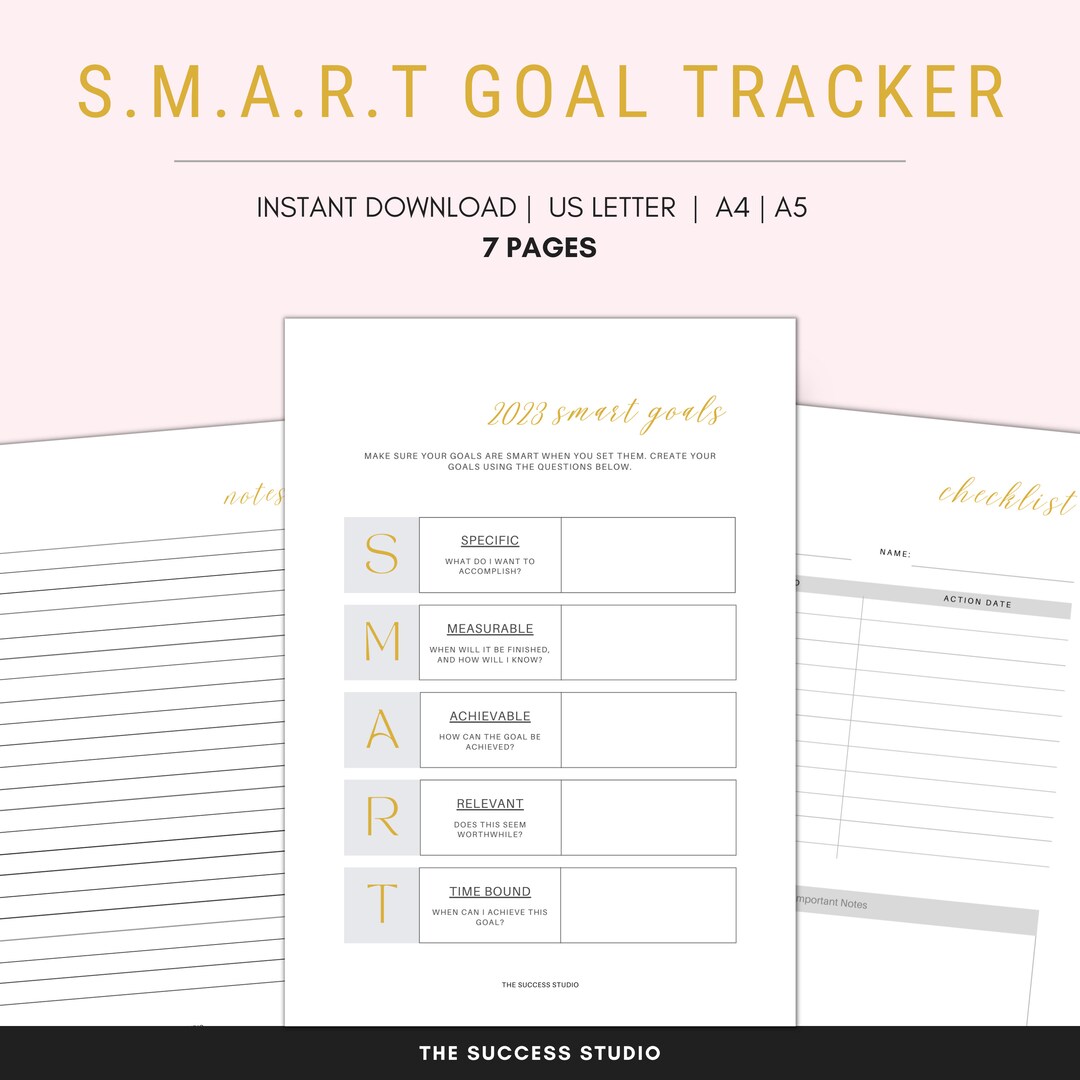 Goals Year, Goal Planner, Goal Tracker, Smart Goal, Quotes About Life ...