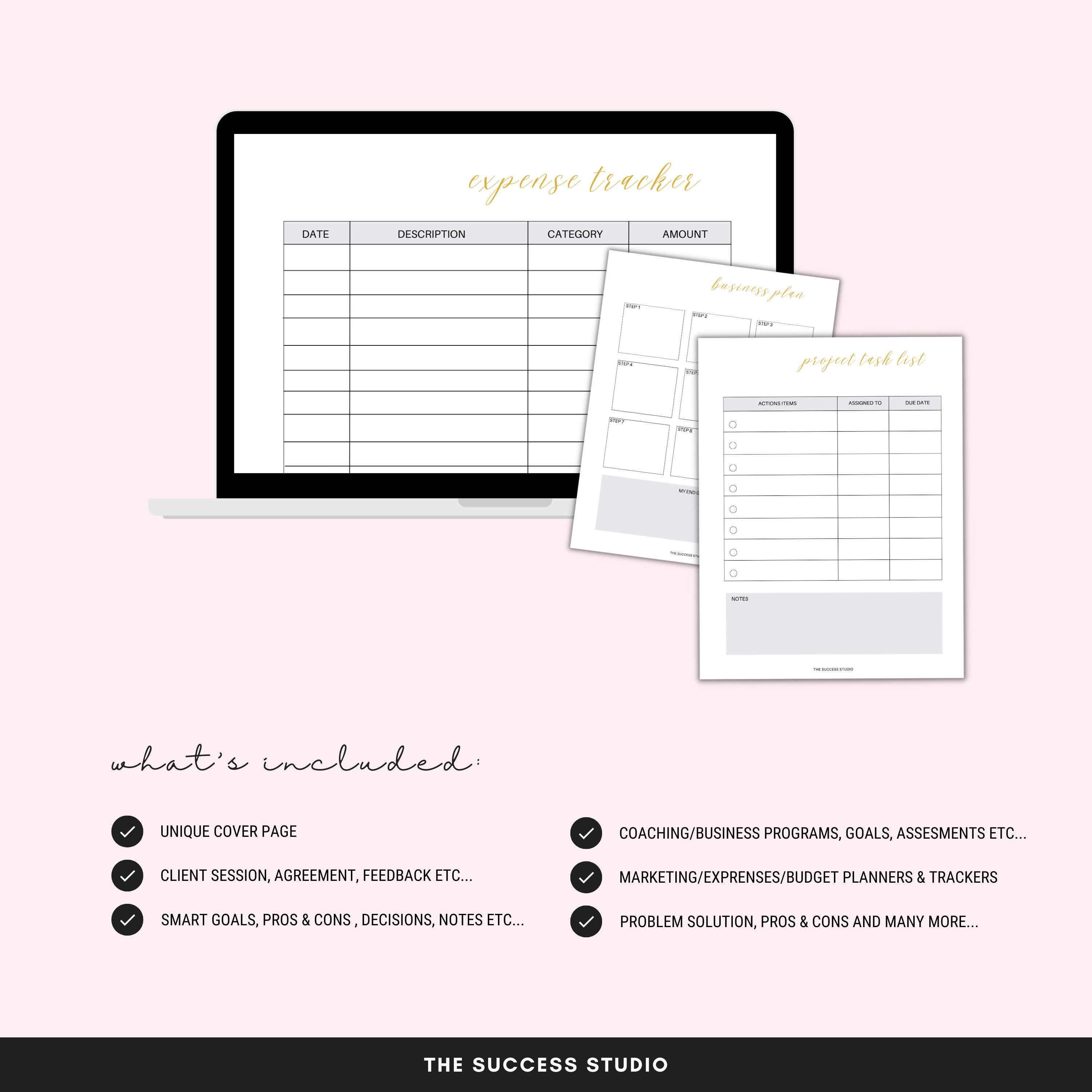 Coaching Planner Printable | Printable Life Coach Journal Pages ...