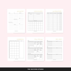 Mom Planner, Family Planner, Mom Journal, Cleaning Planner, Digital ...