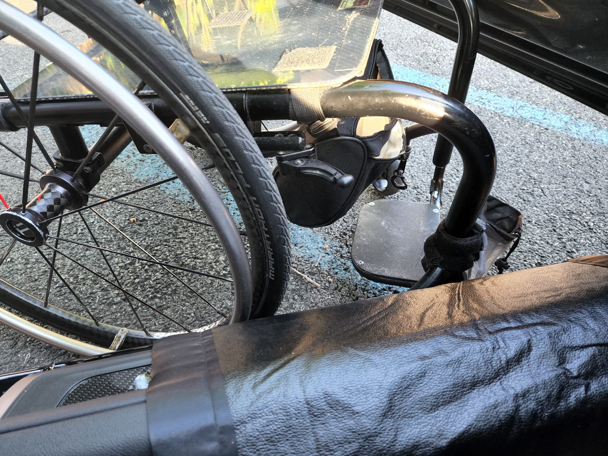 PROTECT YOUR RIDE Car Saver Wheelchair Scratch Free Paint Protection ...