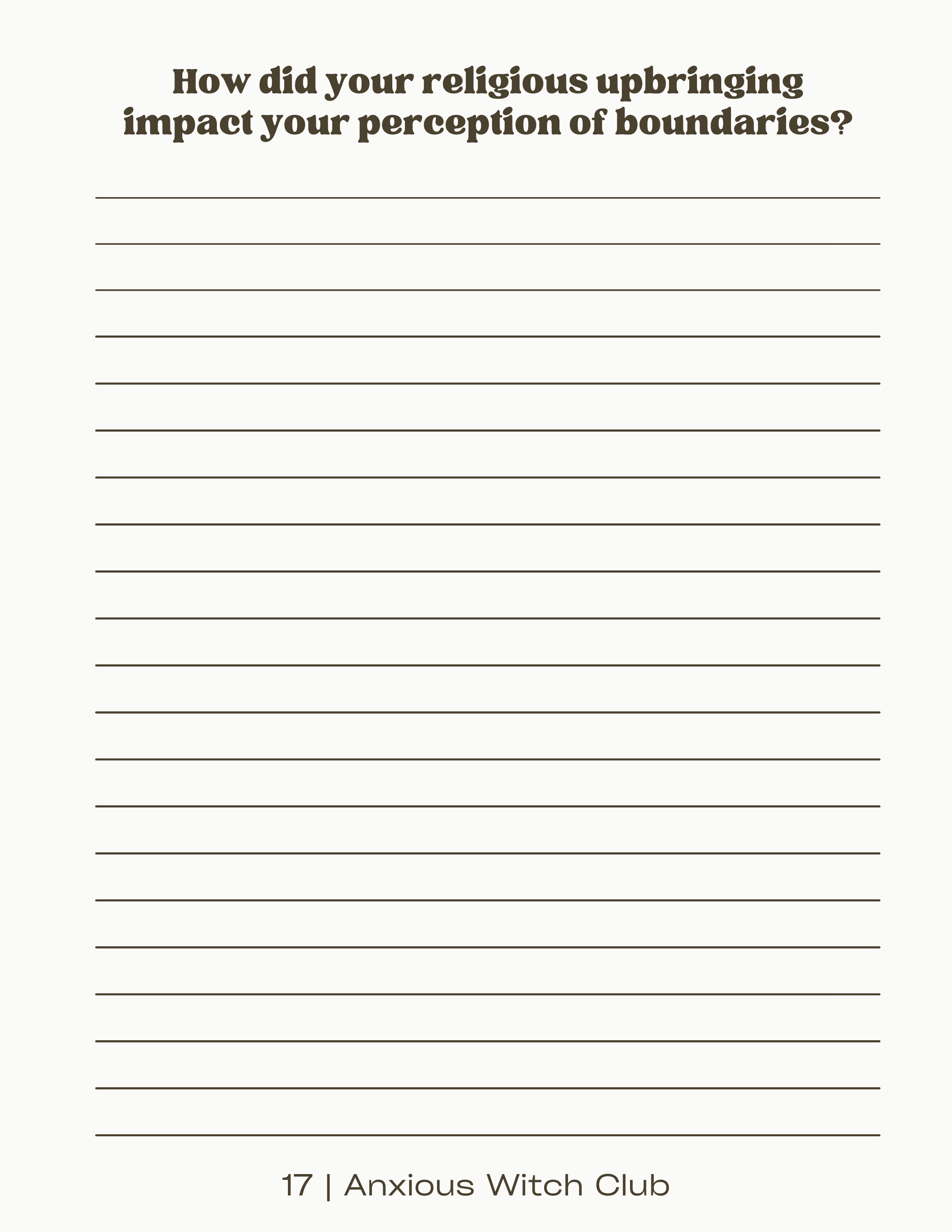 30 Day Religious Trauma Processing Journal - Etsy