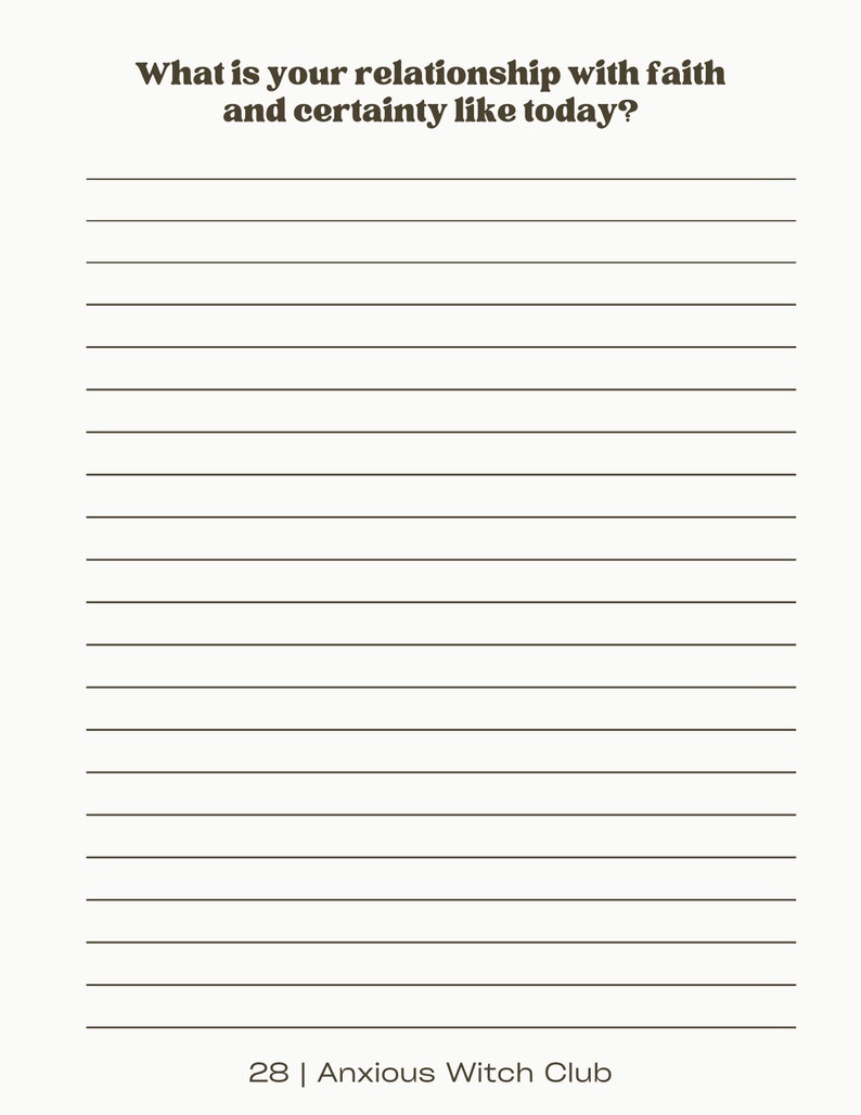 30 Day Religious Trauma Processing Journal - Etsy