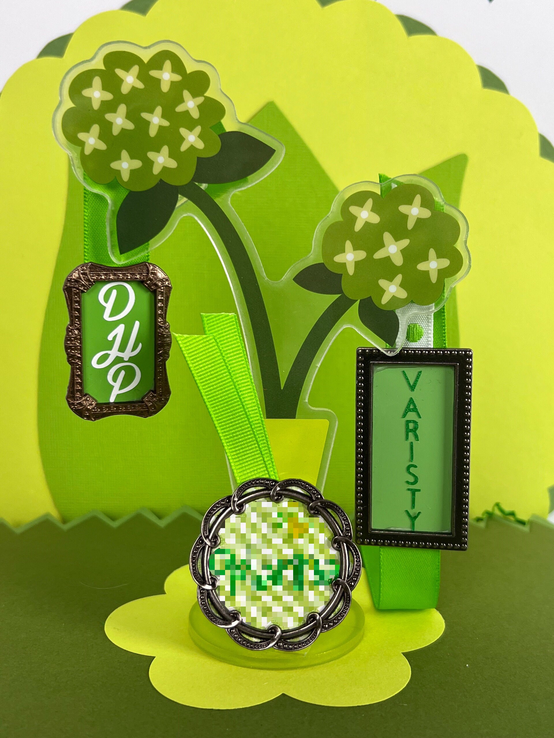 Personalized Name Tag Accessories, Corsage Pendant, Badge Accessories ...