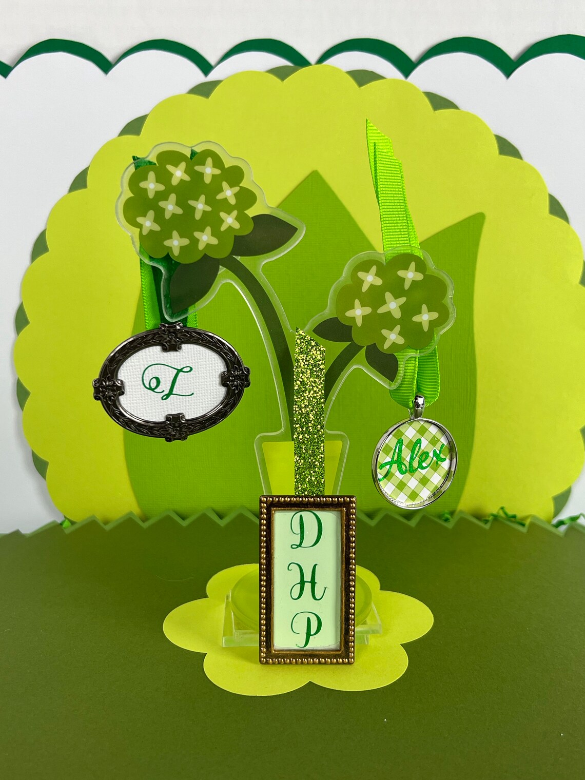 Personalized Name Tag Accessories, Corsage Pendant, Badge Accessories ...