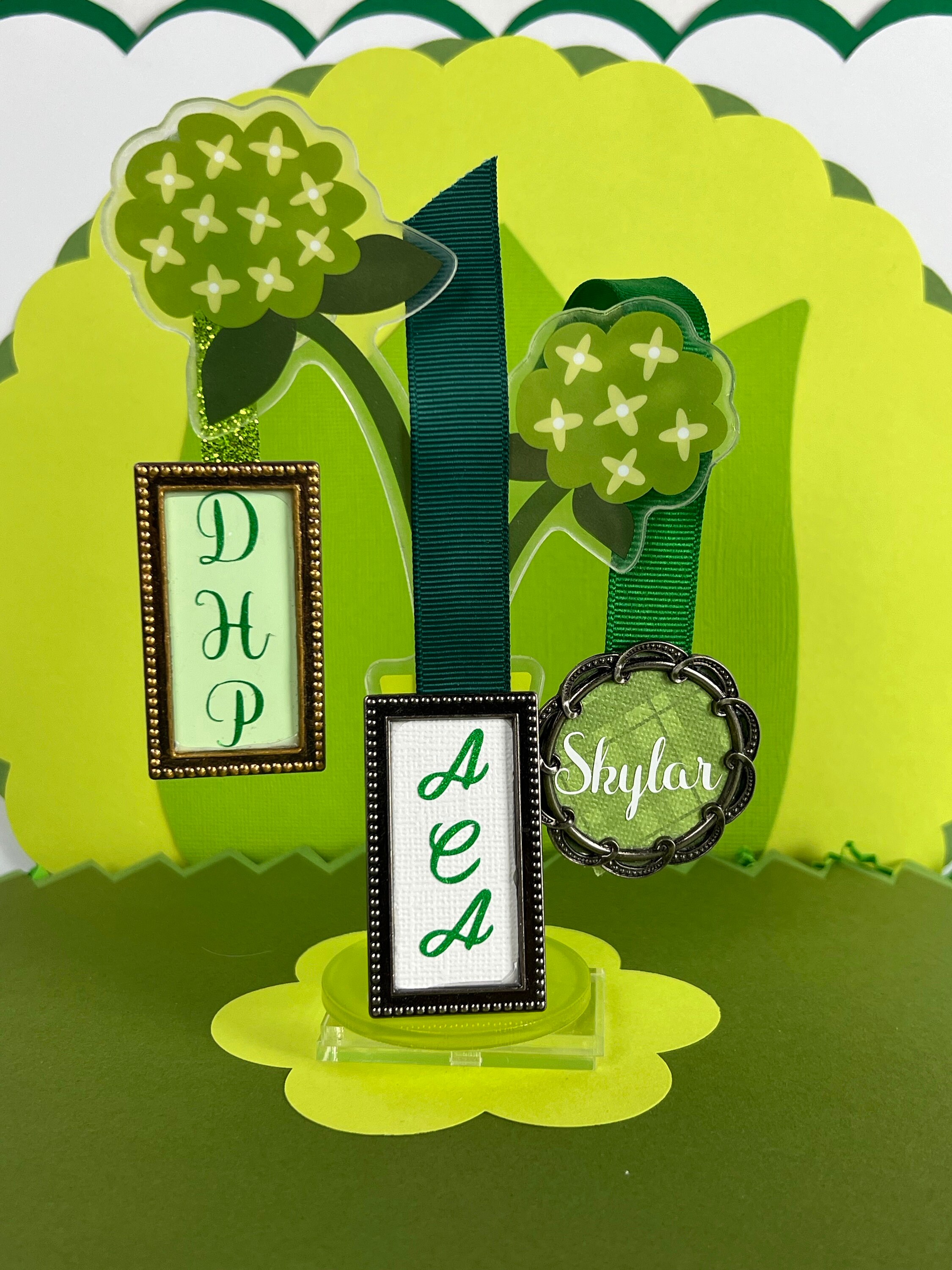 Personalized Name Tag Accessories, Corsage Pendant, Badge Accessories ...