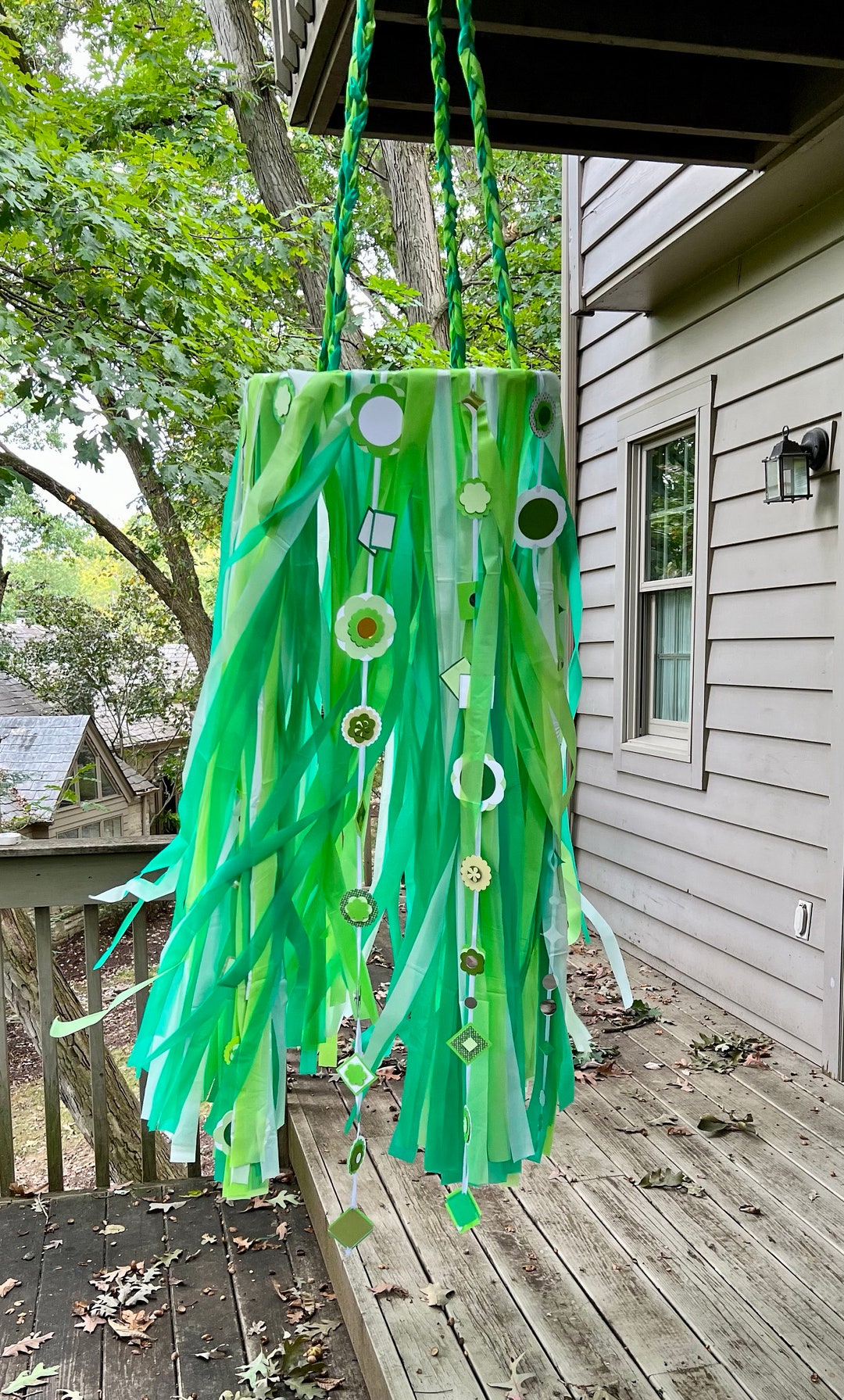 Circular Hanging Streamers, Circular Windsock Streamers, Plastic ...