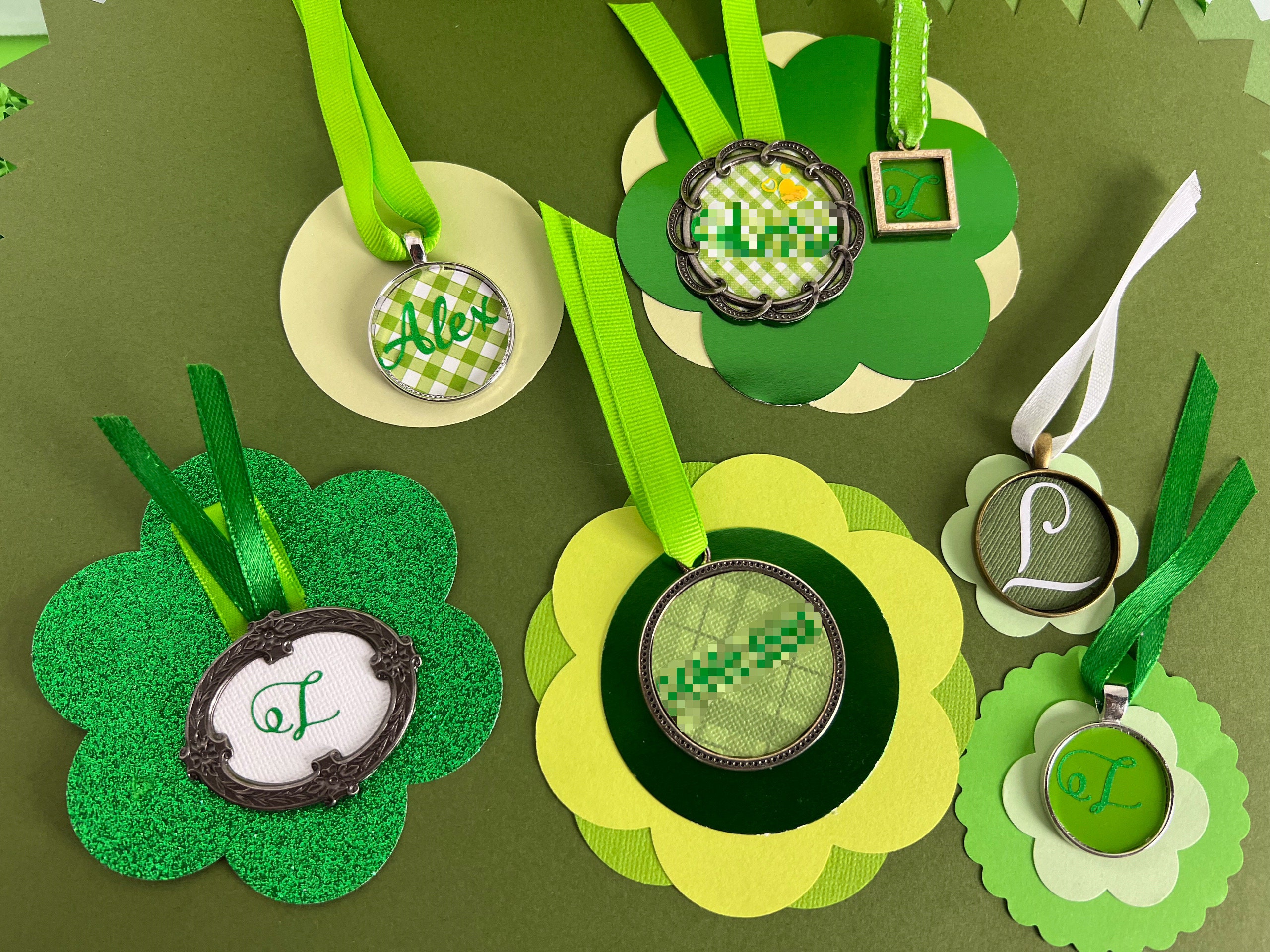 Personalized Name Tag Accessories, Corsage Pendant, Badge Accessories ...