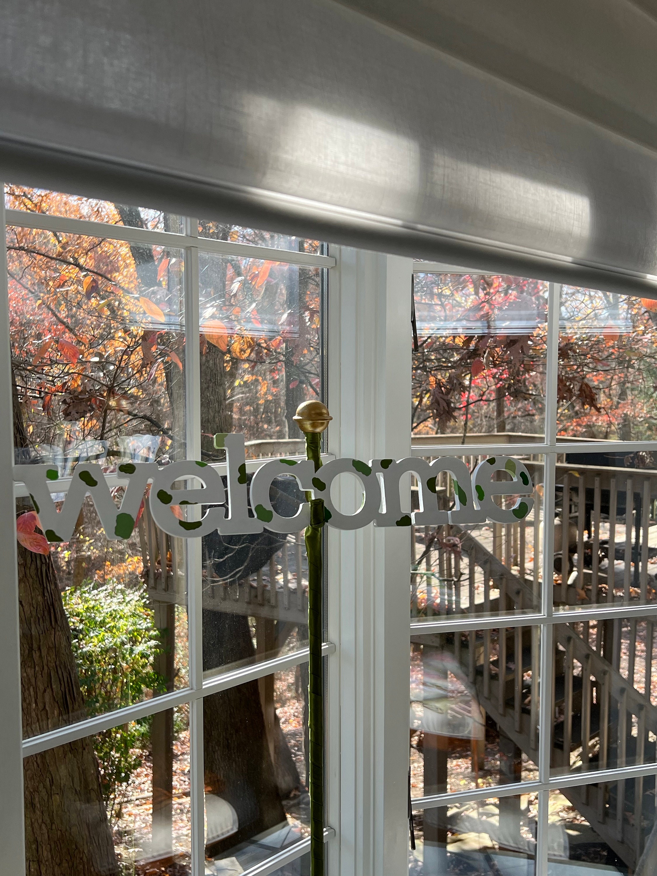 Table Top Welcome Sign, Hand Painted Welcome Sign, Welcome Sign ...