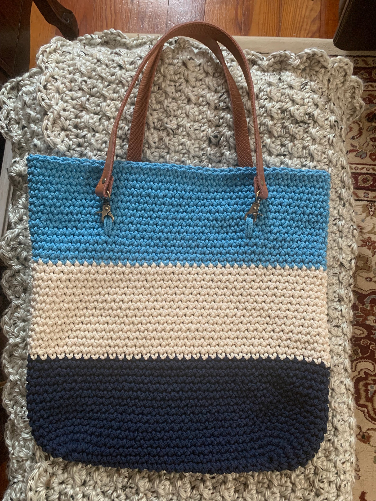 Color Block Bucket Bag - Etsy