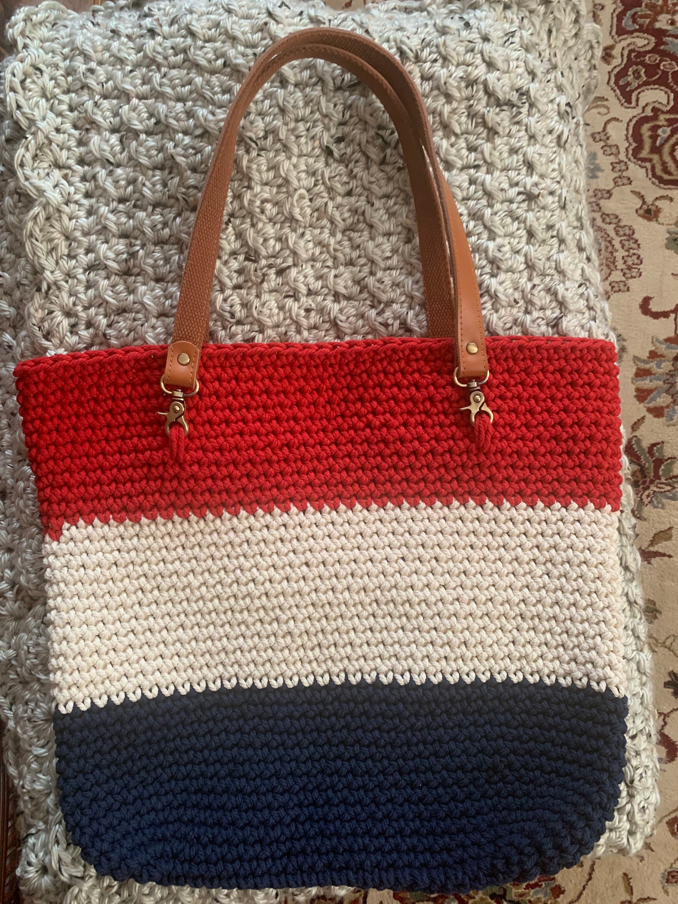 Color Block Bucket Bag - Etsy