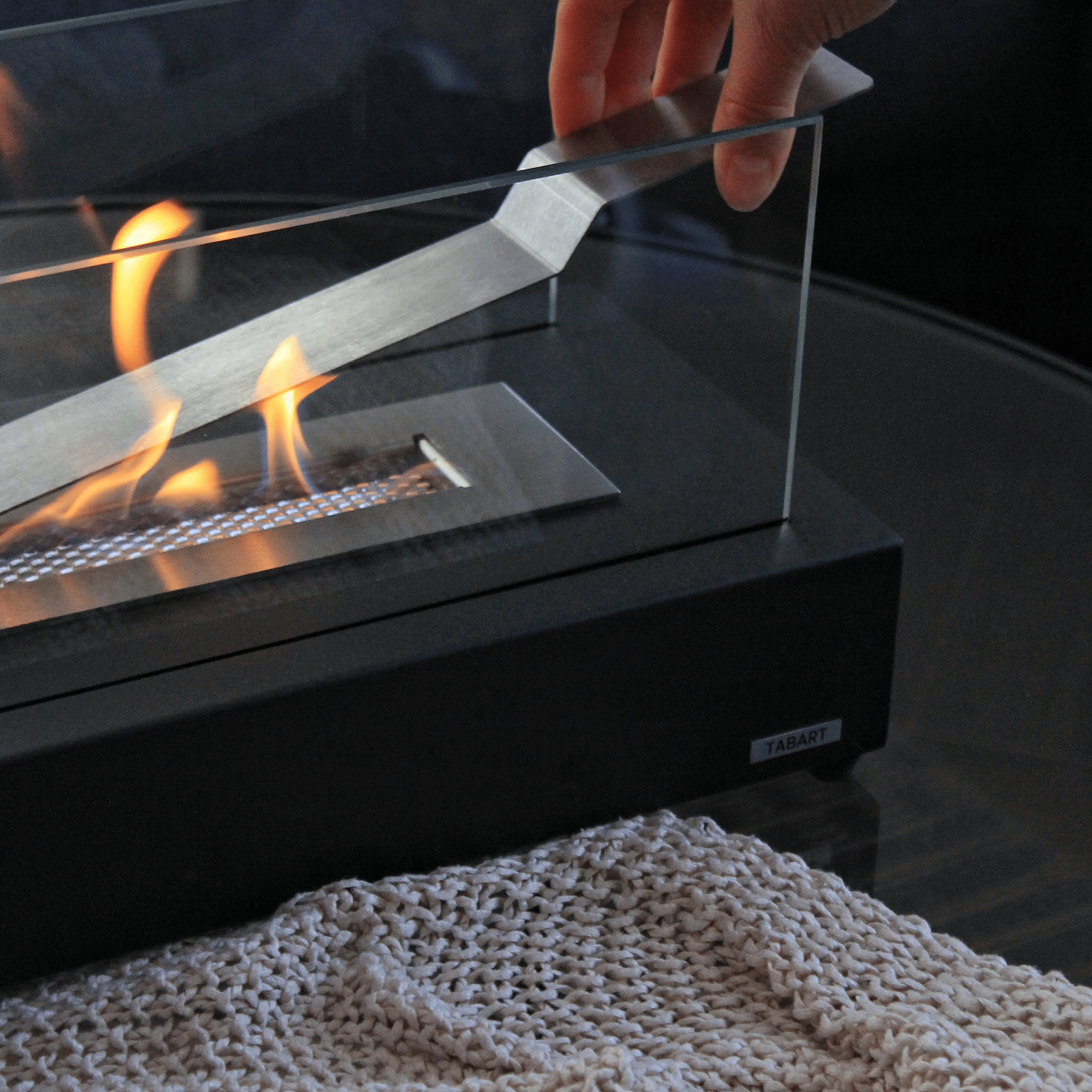 Modern Metal Bioethanol Tabletop Design Fireplaces | Minimalist ...