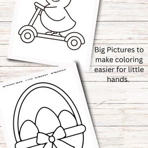 Little's Big Easter Coloring Book - Etsy