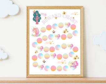 Printable Space Reward Chart, Astronaut, Planets, Stars, Toddler ...