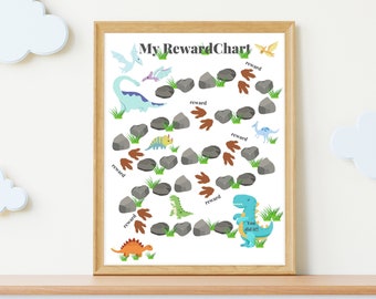 Printable Unicorn Rainbow Reward Chart, Astronaut, Planets, Stars ...
