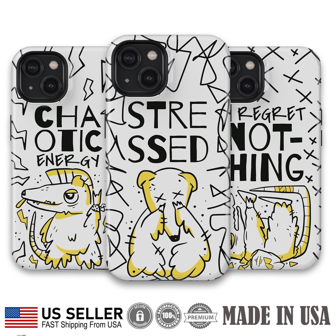 Possum Animal Cartoon Tough Phone Case for iPhone 12 Pro Max Funny ...