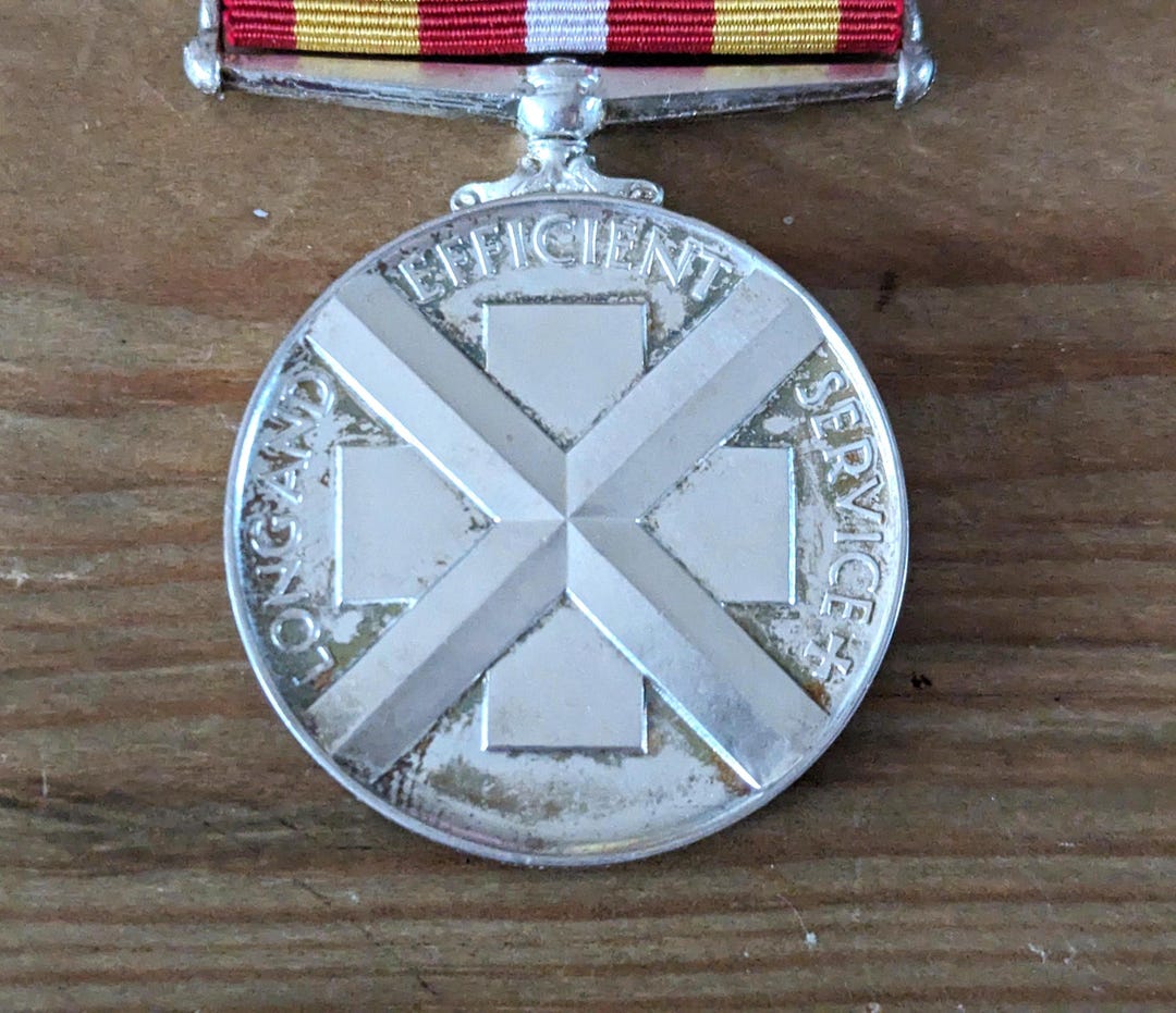 British Red Cross Long and Efficient Service Medal Ribbon Badge - Etsy
