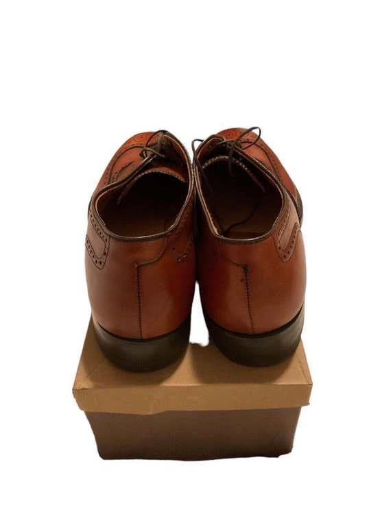 Alden Barrie Last Mens Shoes Wing Tip Light Brown Sco… - Gem
