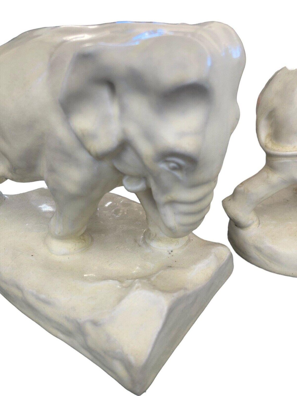 Antique Rookwood Ceramic Elephant Bookends 5.5 Inches Tall 2444C - Etsy