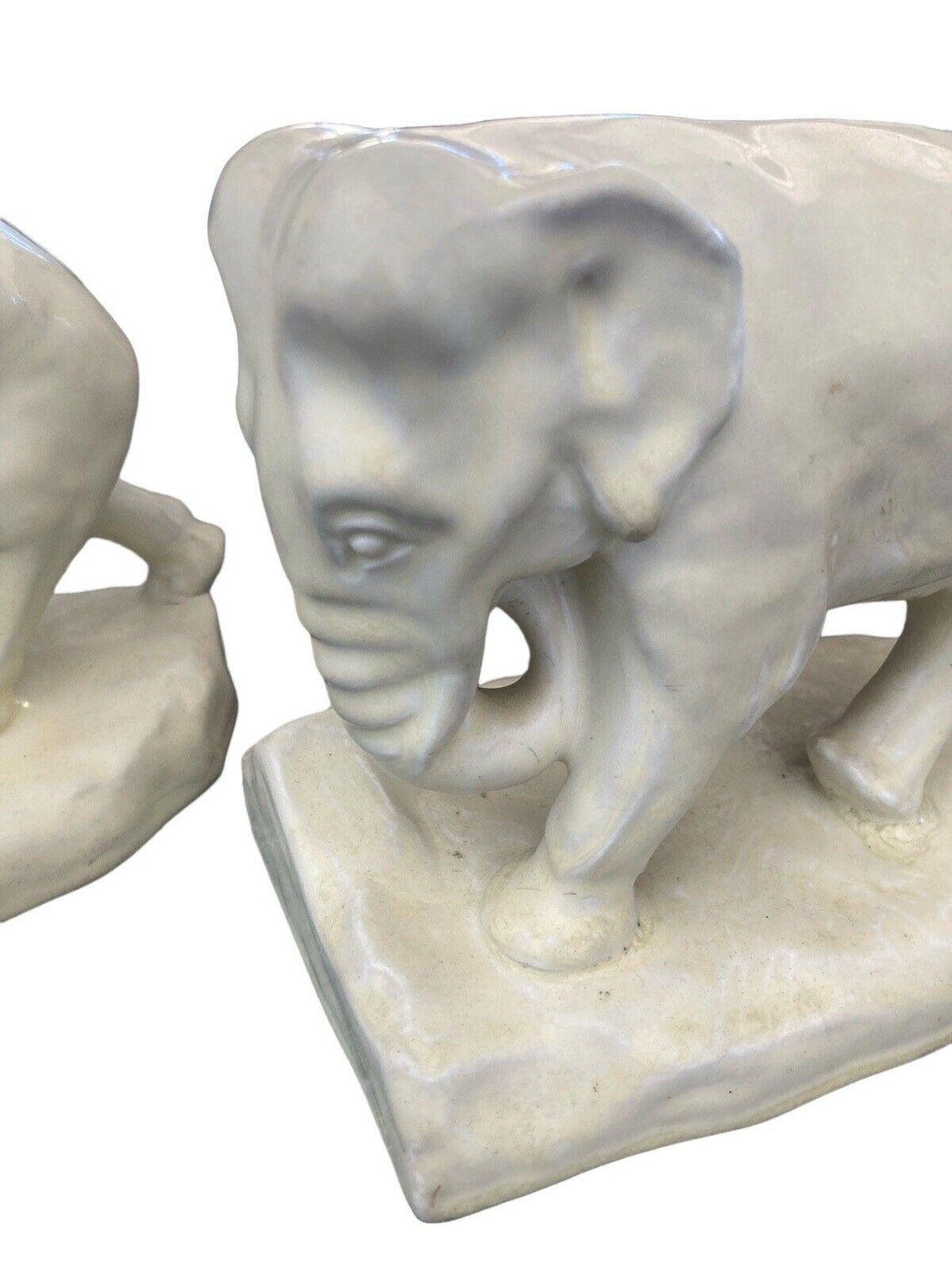 Antique Rookwood Ceramic Elephant Bookends 5.5 Inches Tall 2444C - Etsy
