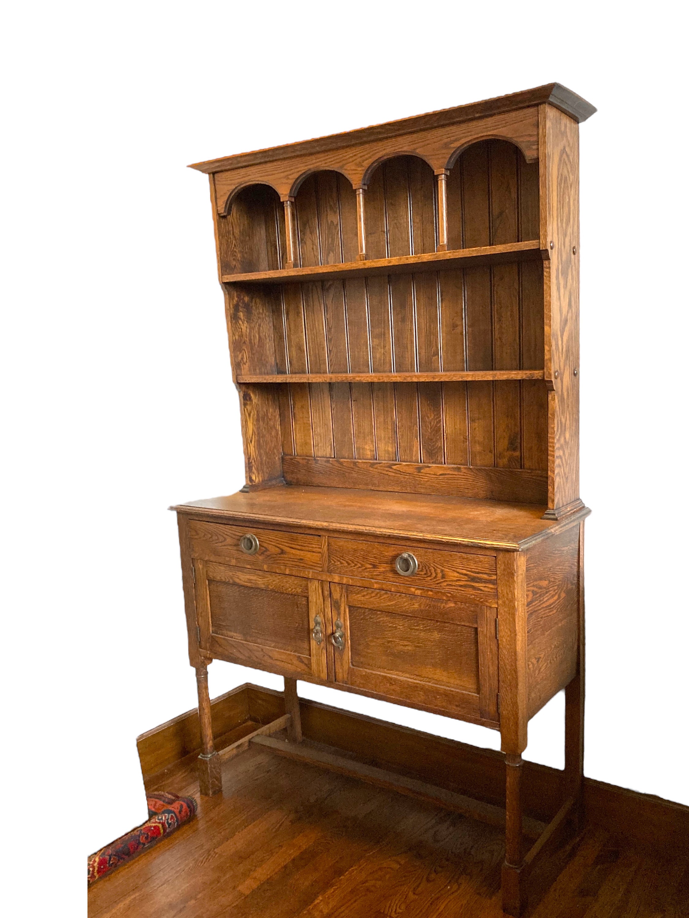 Antique Wood Kitchen Cupboard Buffet Wall Display - Etsy