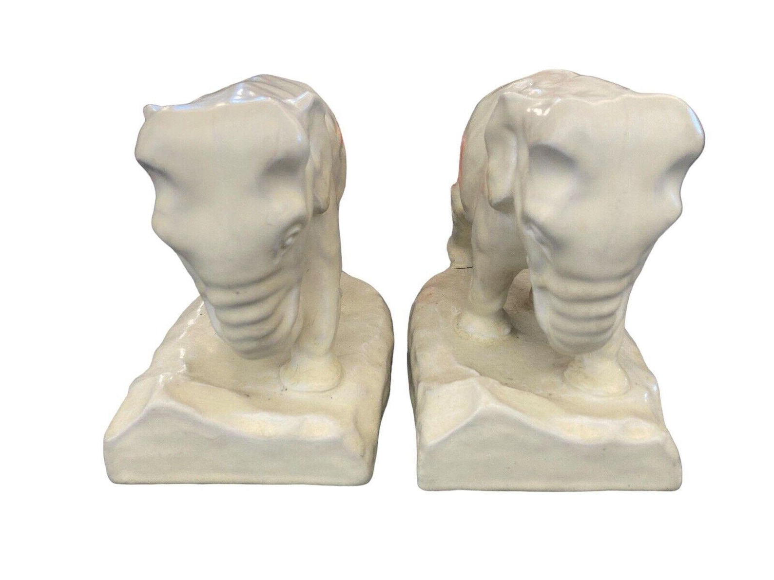 Antique Rookwood Ceramic Elephant Bookends 5.5 Inches Tall 2444C - Etsy