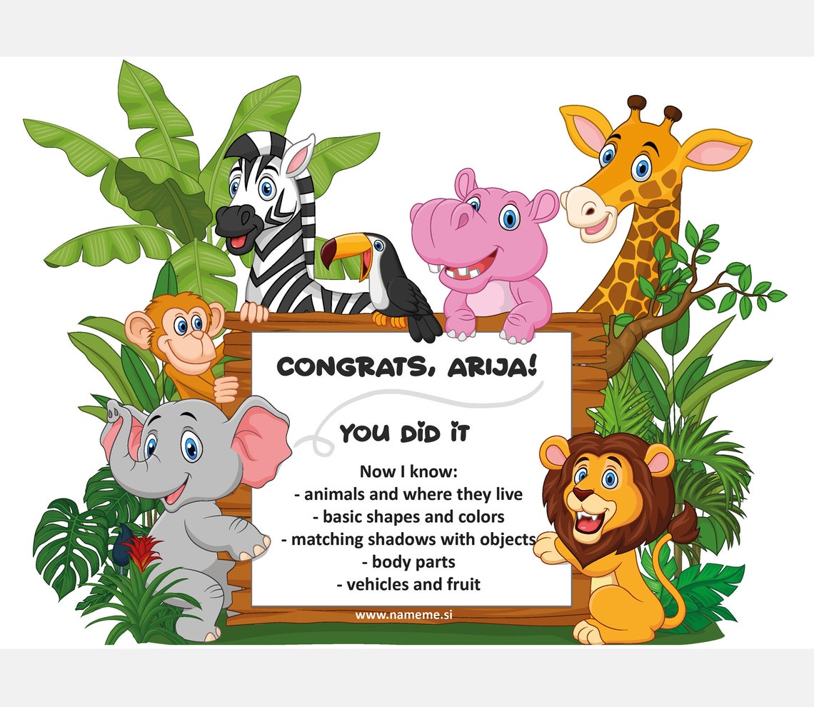 Printable Quiet Book Personalized Toddler Busy Book Printable Learning ...