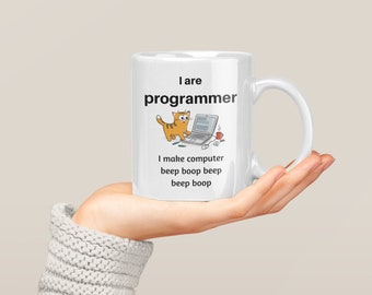 Cat Programmer Lover - Etsy