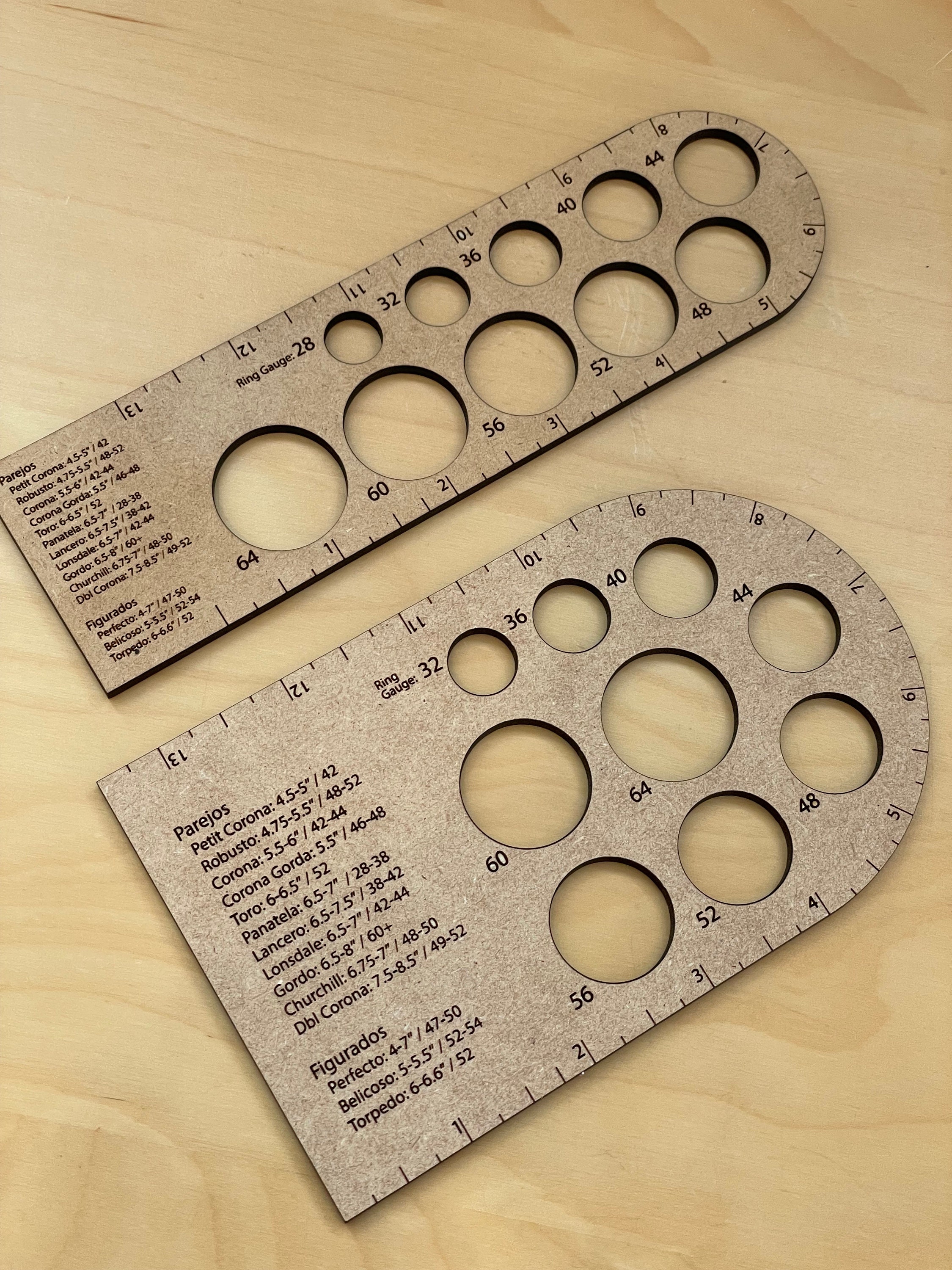 Cigar Ruler Wooden Cigar Measuring Device for Cigar Smokers - Etsy