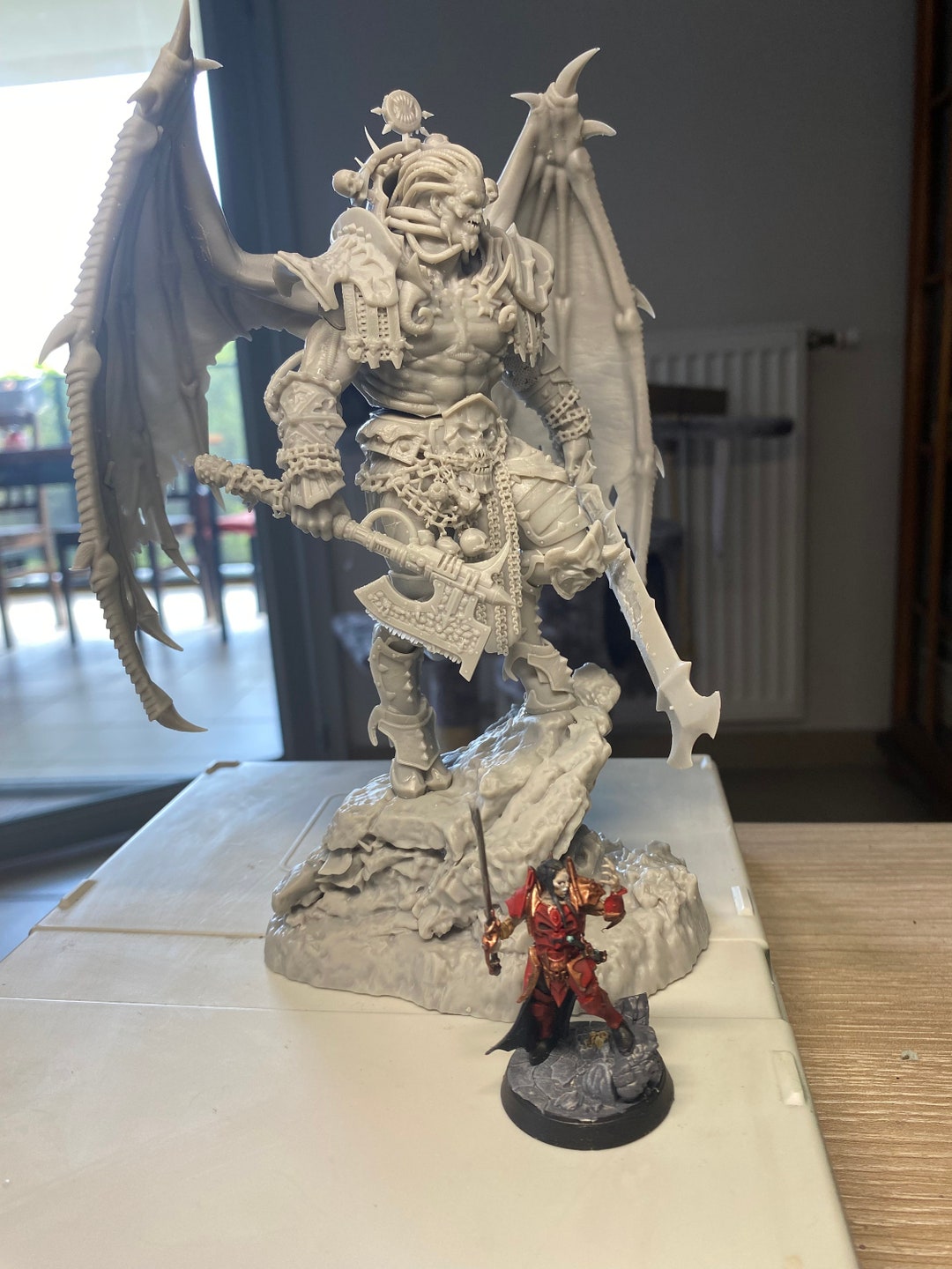 Proxy Primarch Angron Demon Warhammer Resin Figurine - Etsy